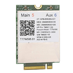 4G LTE Module, Network Card, Network Card, Card,Modulator-Demodulator for HP LT 4120 X5 4G LTE WWAN M.2 Modem Module