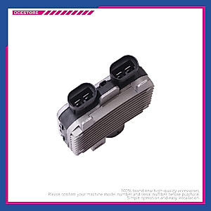 Ocestore AJ51-15-15YA Cooling Fan Unit Control Module 7T438C609BA Compatible with S60 S80 V70 XC70 XC60 7G919A819AA Cooling Fan Module 940004300
