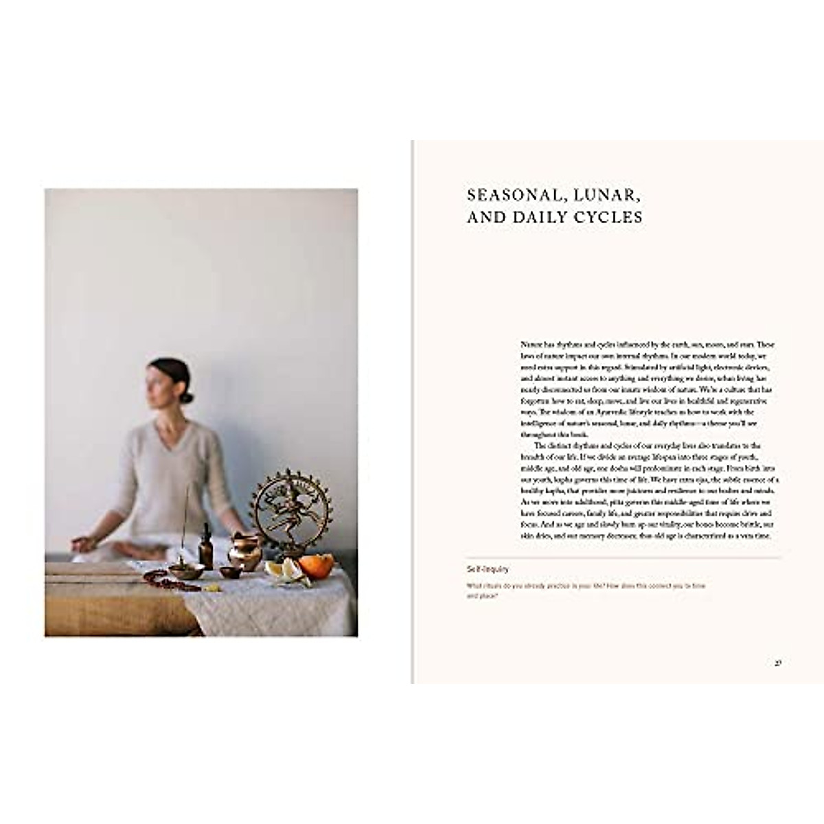 Living Ayurveda: Nourishing Body and Mind through Seasonal Recipes, Rituals, and Yoga