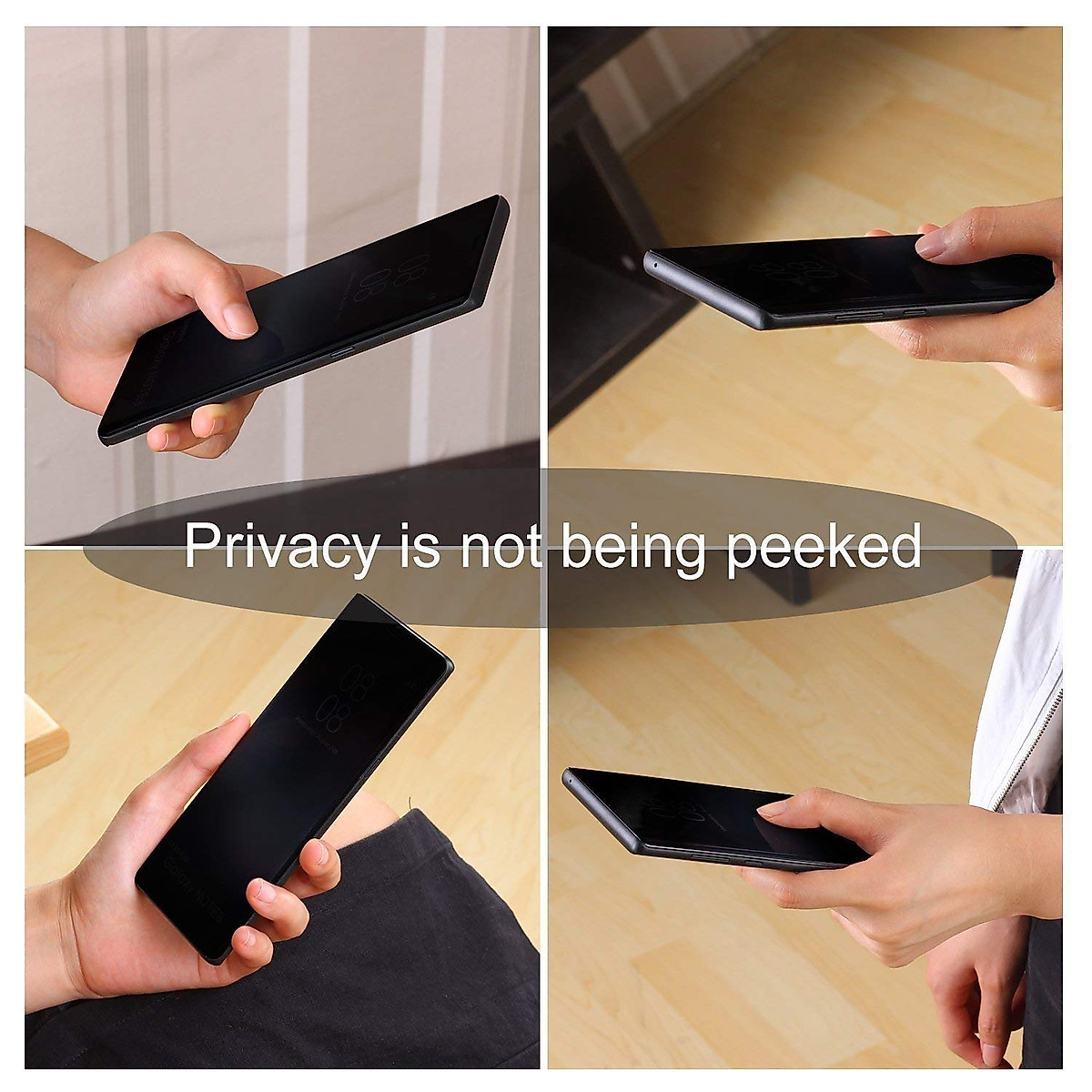 Galaxy S22 Ultra Privacy Screen Protector, [Case Friendly] [Support Fingerprint Unlock] Soft Film for Samsung Galaxy S22 Ultra 5G (6.8"), Full Adhesive, Anti-Scratch, 3D Curve Fit, Touch Sensitive