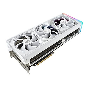 ASUS ROG Strix GeForce RTX™ 4080 White OC Edition Gaming Graphics Card (PCIe 4.0, 16GB GDDR6X, HDMI 2.1a, DisplayPort 1.4a)