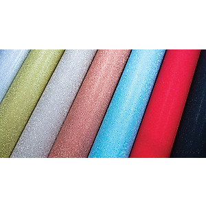 Craft Consortium The Essential Glitter Cardstock A4 10/Pkg-Silver