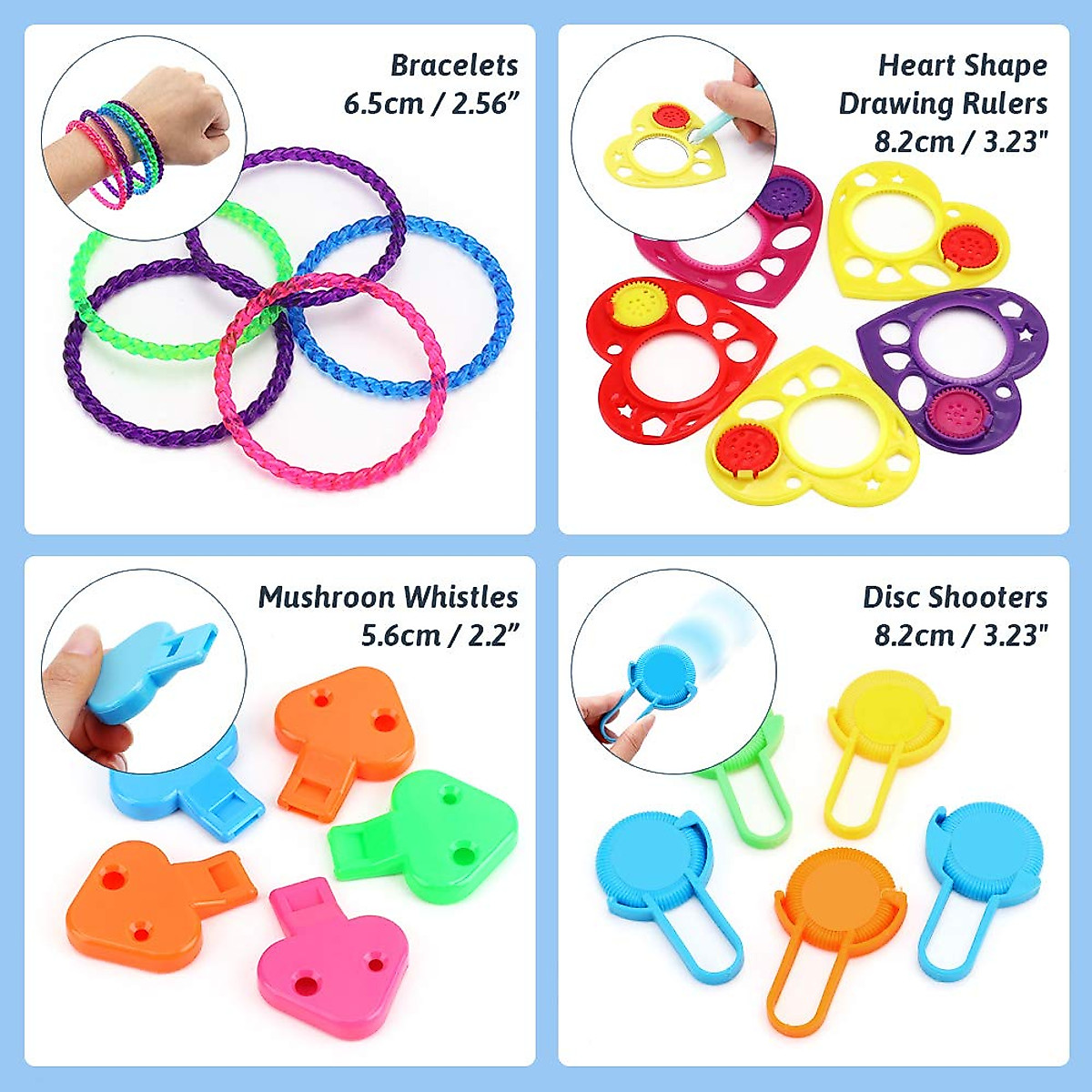 nicknack 120pcs Pinata Filler Toys Party Favor Assortment for Kids Birthday Prizes Box Toy for Classroom Rewards,Treasure Box Prizes,Carnival Prizes