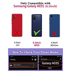 Goocrux for Samsung Galaxy A03S Case Sun and Moon Stars for Girls Women Cute Space Girly Phone Cover Fashion Gold Print Unique Design with Slide Camera Cover Aesthetic Cases for Galaxy A03S 5G 6.5''