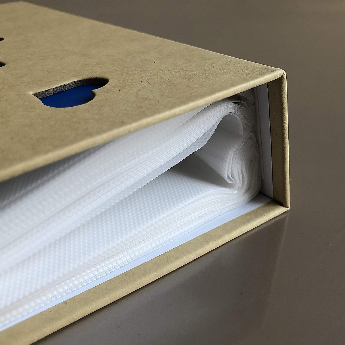 Photo Album Hold 100 Pockets,Kraft Paper Photo Album 5"x 7",Kid Photo Album Hold,Children's Pictures Album (Giraffe)