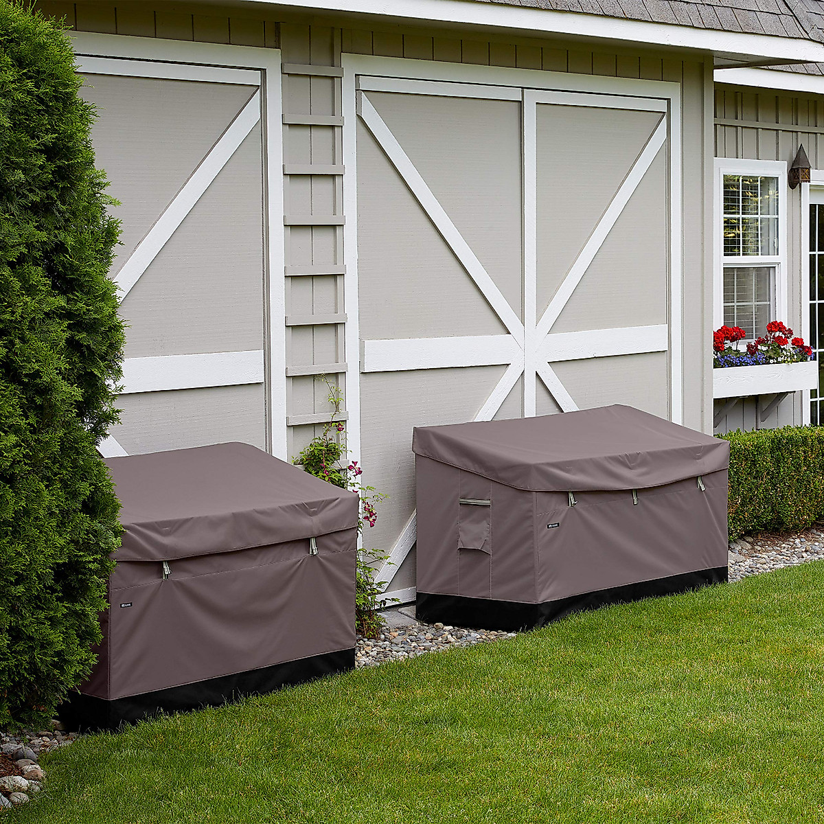 Classic Accessories Ravenna Water-Resistant 85 Gallon Deck Box, outdoor storage box