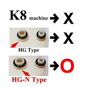 Ionhitech Replacement Filter Compatible with Water Ionizers Using HG-N Filter (Not Compatible with Original HG Models and K8 Machines)