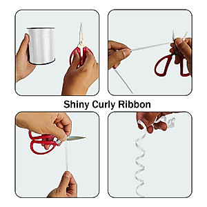 Black Balloon String Curling Wrapping Ribbons Decoration Accessories,500 Yards