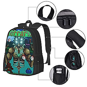 DXDKOALA Back Pad Durable Laptop Book Bag Travel Daypack Wear Resistant Back Casual Bookbag