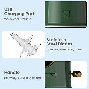 XSUN Baby Food Maker, 18 in 1 Baby Blender for Baby Food, Fruits, Meat, Baby Food Processor with Baby Food Containers, Baby Plates, Silicone Spoon, Glass bowl, Spatula, Baby Essentials Gift Set