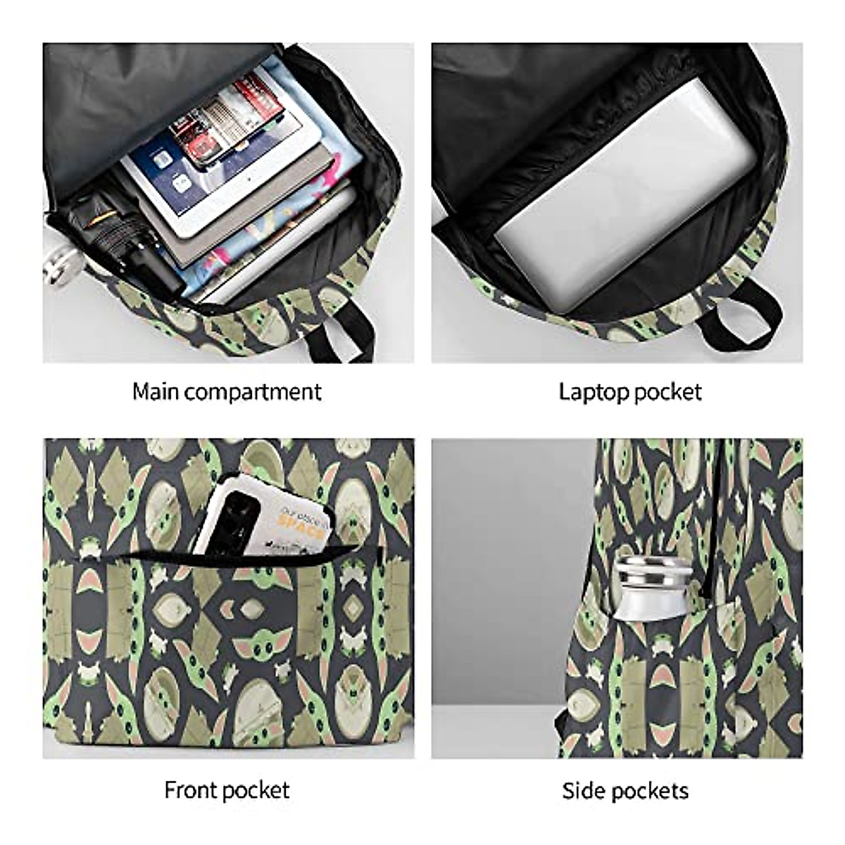 Anime cartoon Backpack Bookbag bag 3d Casual Light Weight Backpack For Girls Boys Teens