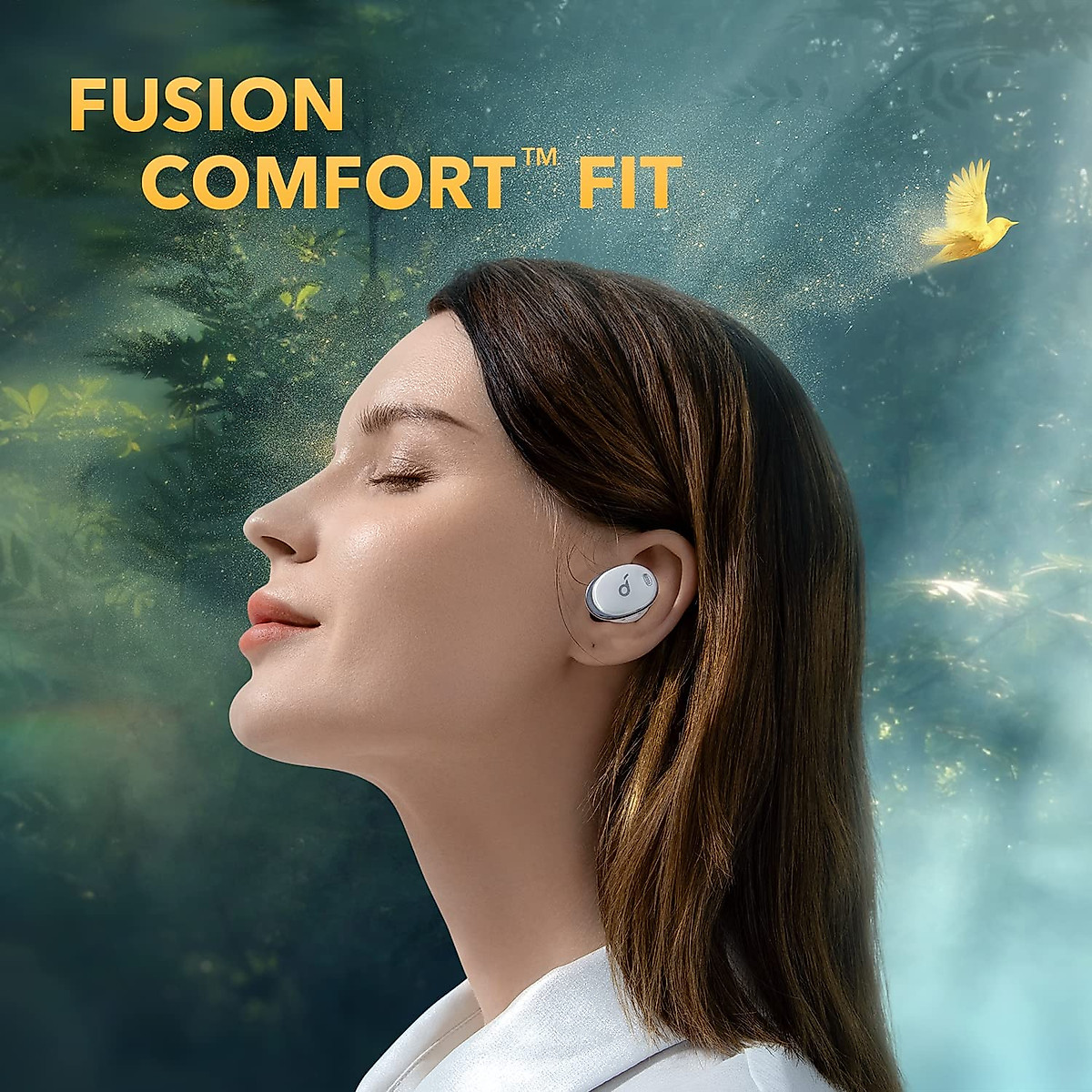 Soundcore by Anker Liberty 3 Pro Noise Cancelling Earbuds, True Wireless Earbuds with ACAA 2.0, HearID ANC, Fusion Comfort, Hi-Res Audio Wireless, 6 Mics for Calls, 32H Playtime (Renewed)