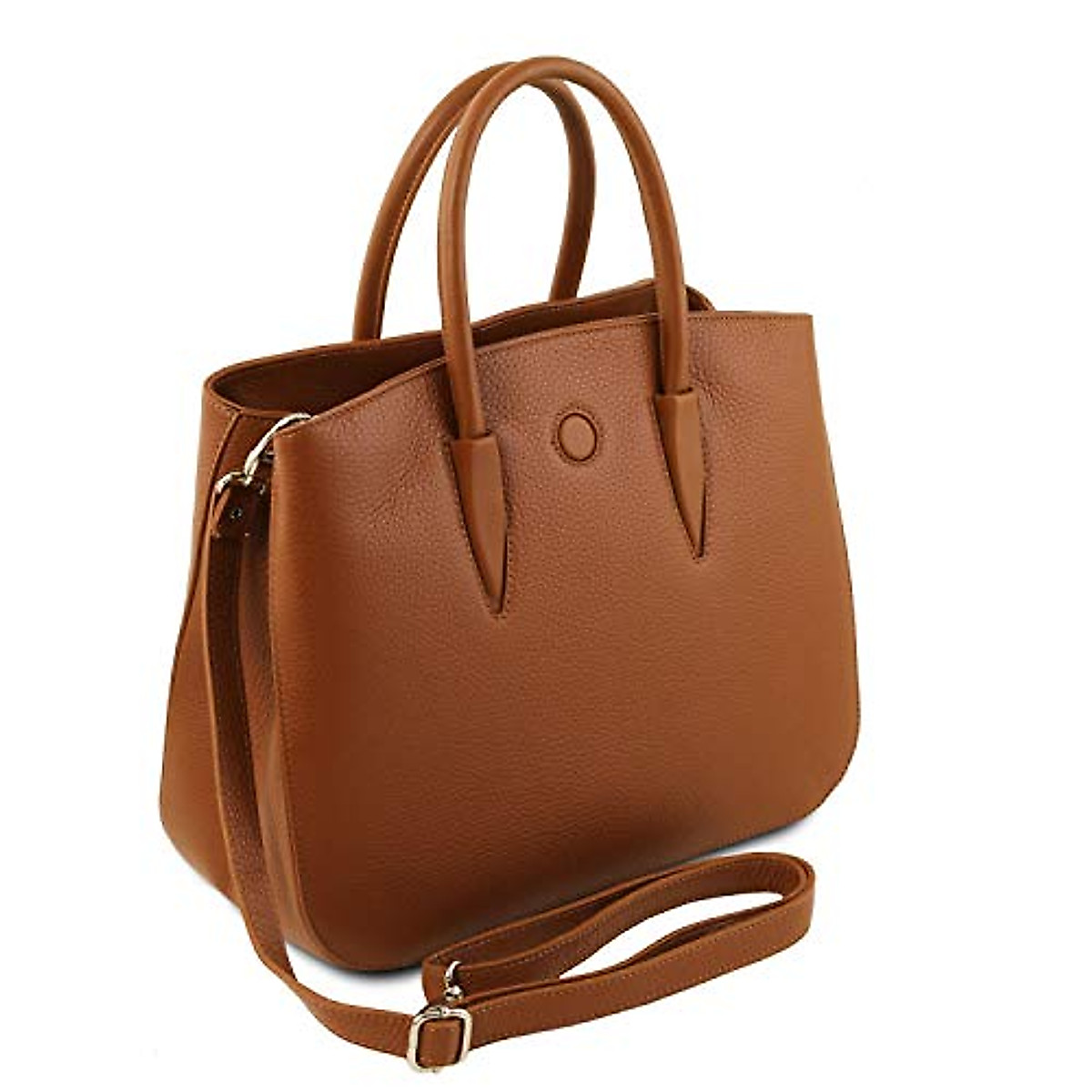 Tuscany Leather Camelia Leather handbag Cognac