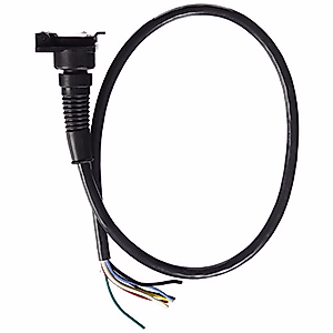 Bargman 5087004 7-Way Sealed Car End with 4' Molded Cable