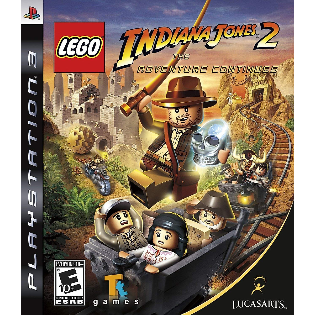 Lego Indiana Jones 2: The Adventure Continues - Playstation 3 (Renewed)