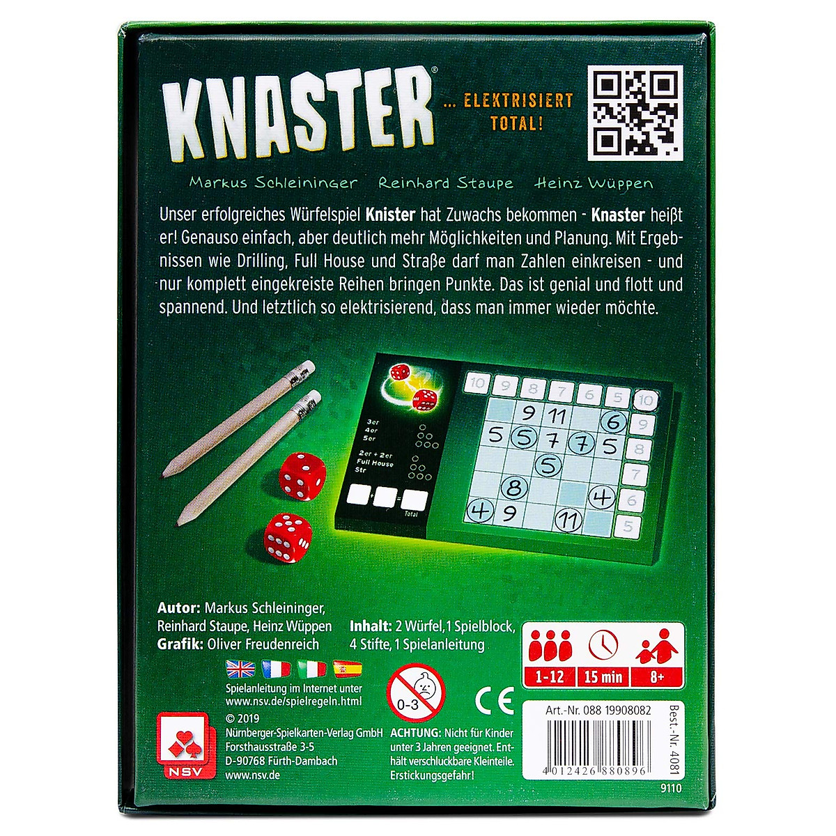 NSV 8819908082-4081 - Knaster - Dice Game