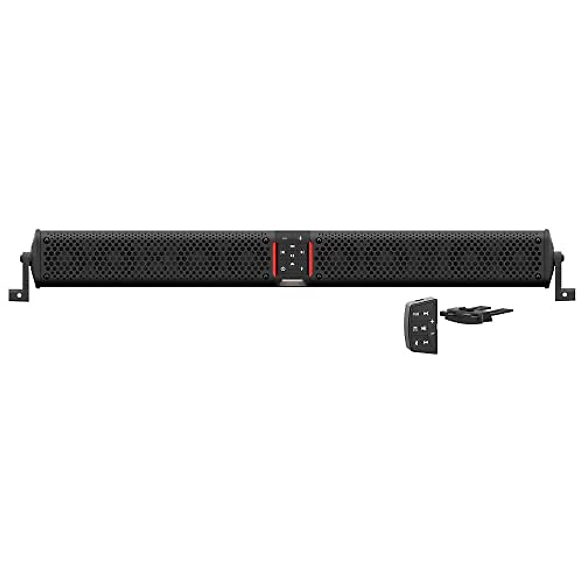 wet sounds Stealth XT 12 Speaker All-in-One Amplified Bluetooth Soundbar with Remote – Black (Renewed)