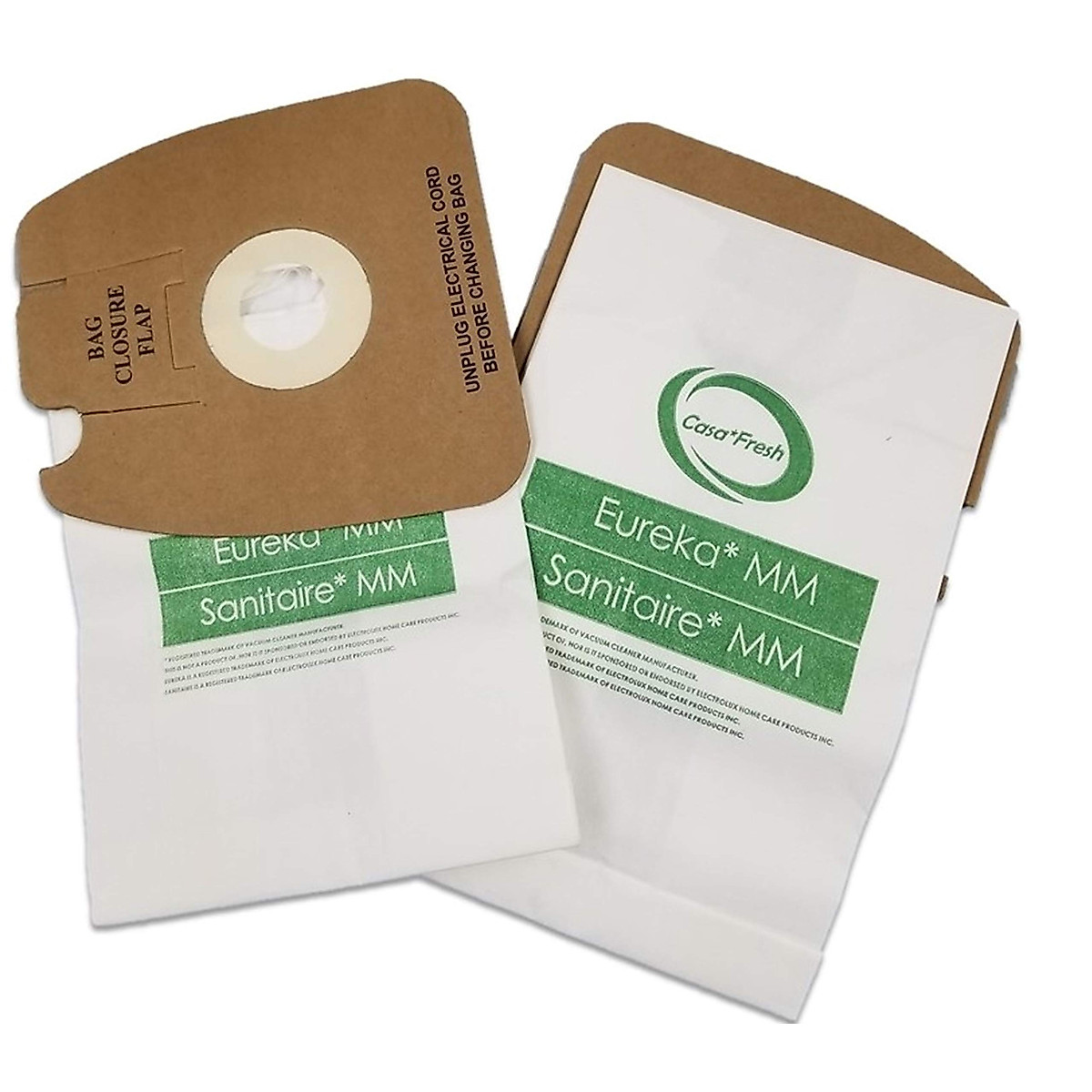 Casa Fresh 24 Pack Eureka MM Micro-Lined Mighty Mite and Sanitaire Allergen Filtration Vacuum Cleaner Bags. Compare To Part 60296C, 60295B, 60295A, 60295C