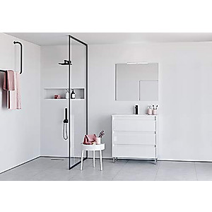 ROYO Sansa 48" 6 Drawers Modern Floating Bath Vanity Sensation - White