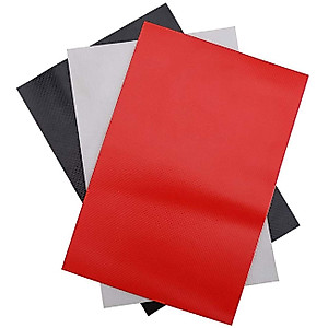 YIPINER 6 Pcs Boat Repair Kit with PVC Patches Set Accessory for Inflatable Boat Kayak (Grey)