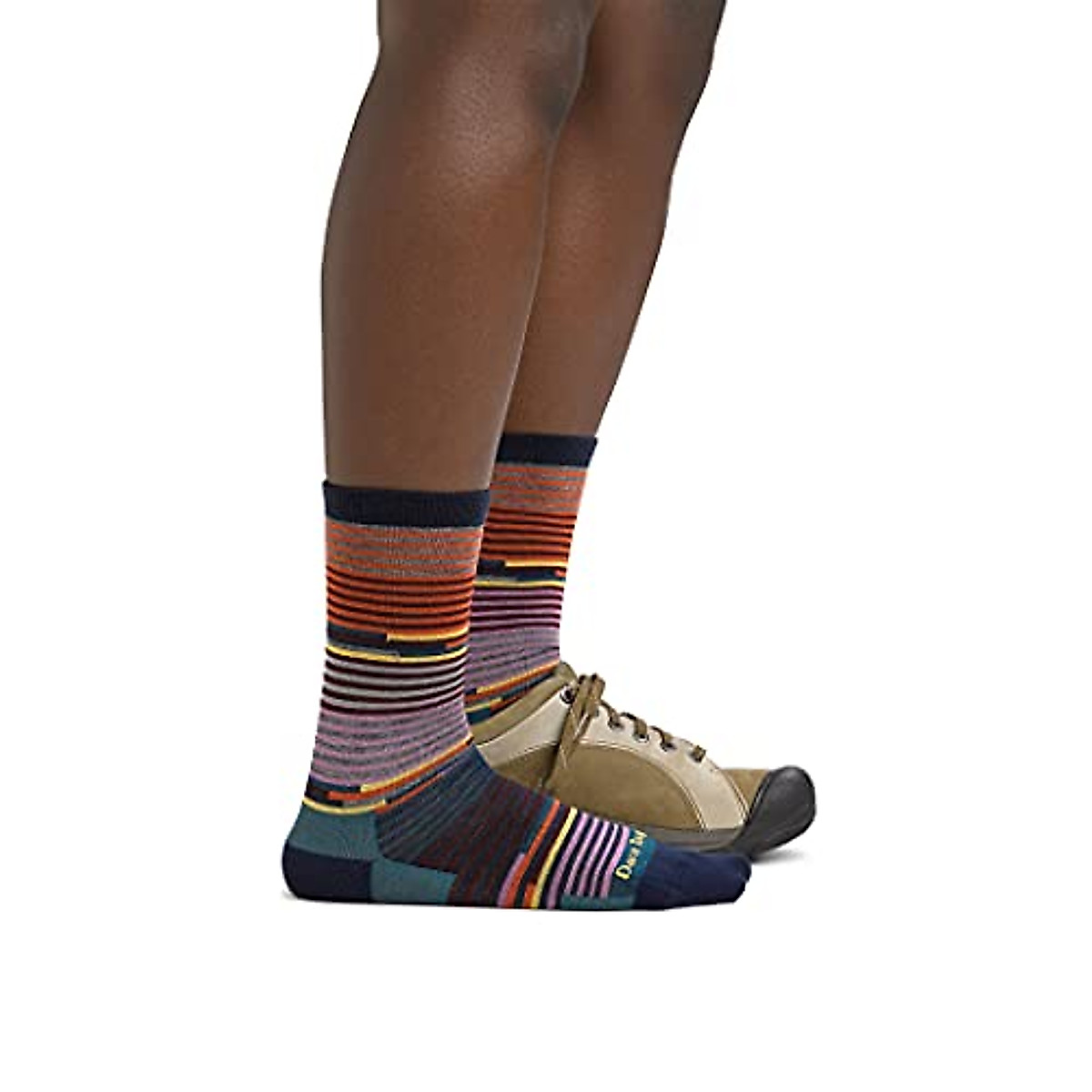 Darn Tough Women's Pixie Crew Lightweight Lifestyle Sock (Style 1692) - Navy, Medium