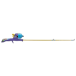 Paw Patrol Girls Fishing Kit, 29.5" Medium Action Rod, 3.1:1 Gear Ratio, Practice Casting Plug