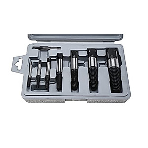 FreeTec 8pcs Water Pipe Screw Extractor Set, Damaged Screw Broken Bolt Remover Set