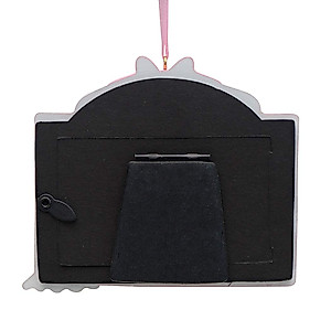 MAXORA Pink Photo Frame Baby Ornament - Personalized Baby's First Christmas Ornament - Custom Baby Shower Gifts for New Parents - Christmas Gifts for Grandkids - 2024 Christmas Photo Ornament