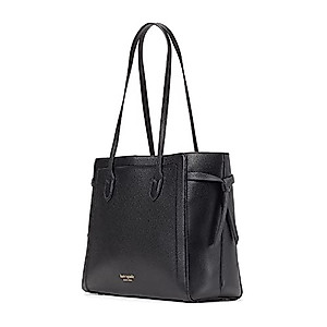 Kate Spade New York Knott Pebbled Leather Large Tote Black One Size
