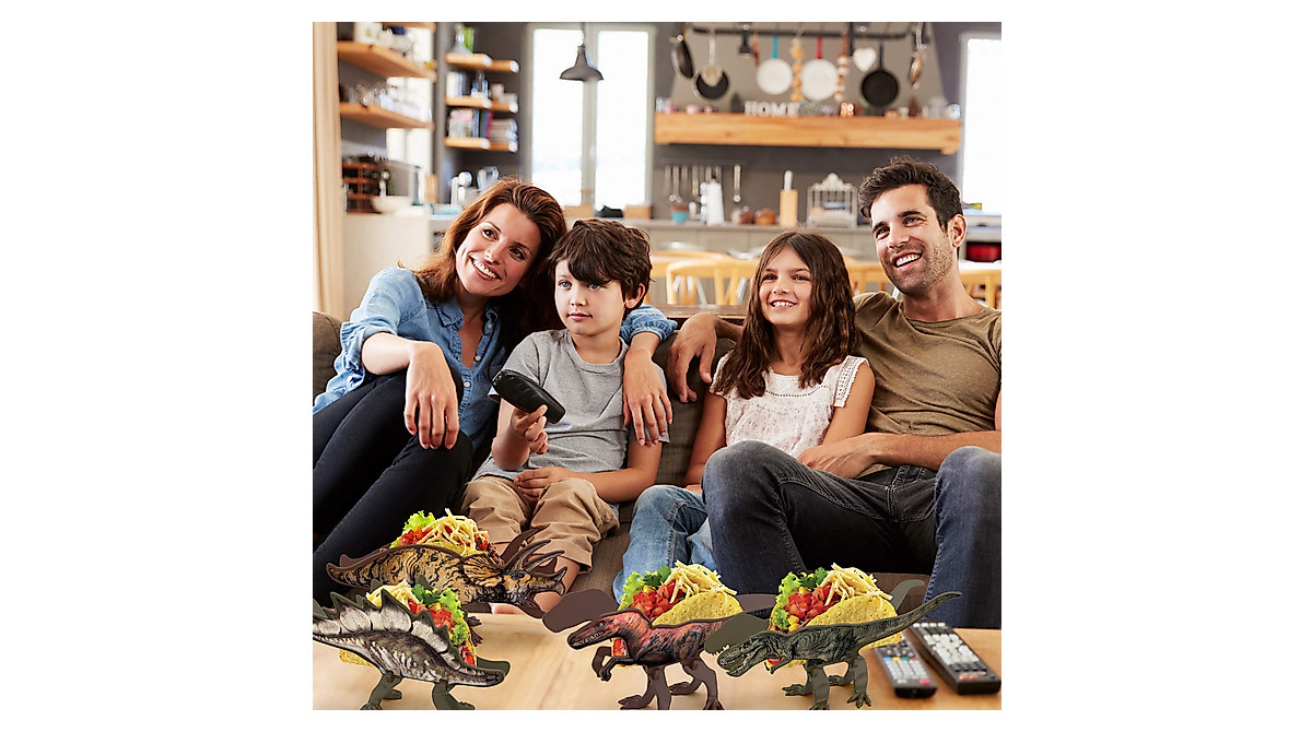 Funwares Dinosaur Taco Holders - Make Mealtime Fun!
