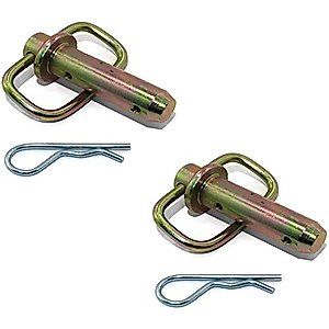 Professional Parts Warehouse Aftermarket (Pair) Western Unimount Plow 1" X 3-1/2" Hitch Pins with Cotters 93028