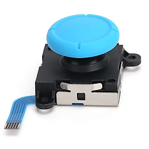 Joystick Button Module, Thumb Stick Easy to Replace Wear Resistant for Switch Joycon Controller(Blue)