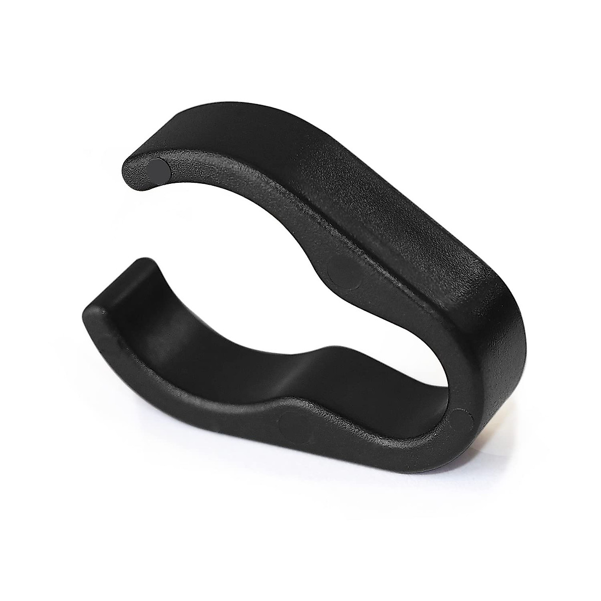 ALEKOR Microphone Stand Cable Clips - Boom Pole Cable Clips Clamp Plastic Mount - Multiple Sizes with Cable Ties (32 PCS)