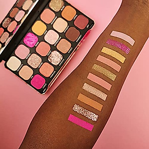 Makeup Revolution Forever Flawless Affinity, Eyeshadow Palette, Create Long-Lasting Eye Makeup Looks, Vegan & Cruelty-Free, 20g