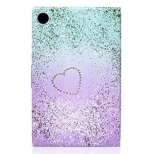 Compatible with/Replacement for Tablet PC Samsung Galaxy Tab A8 10.5 inch 2021 SM-X200/X205/X207 PU Leather Flip Cover Stand Wallet Case XXDY2(2)