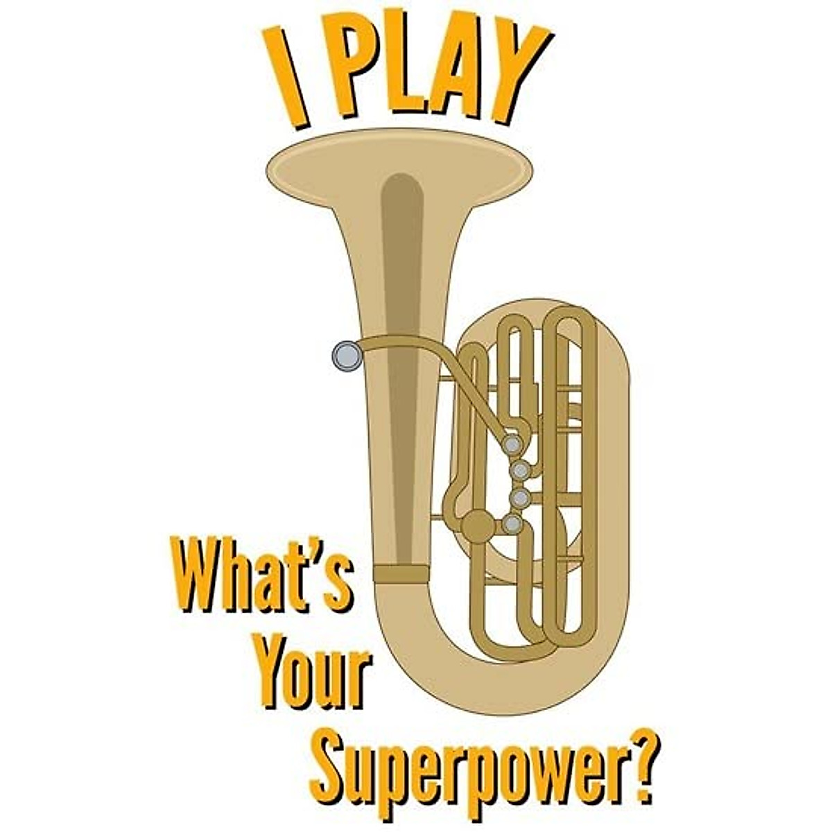 CafePress I Play TUBA Ceramic Coffee Mug, Tea Cup 11 oz