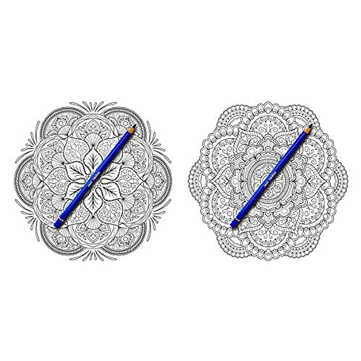 The Art of Mandala 2: Adult Coloring Book Featuring Calming Mandalas designed to relax and calm