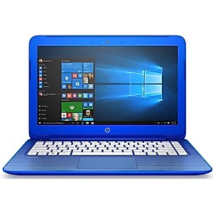 HP Stream 13.3" HD Display Laptop Computer, Intel Dual Core Celeron N3050 1.6Ghz CPU, 2GB Memory, 32GB Emmc, USB 3.0, HDMI, WIFI, Bluetooth, Card Reader, Windows 10 (Certified Refurbished)
