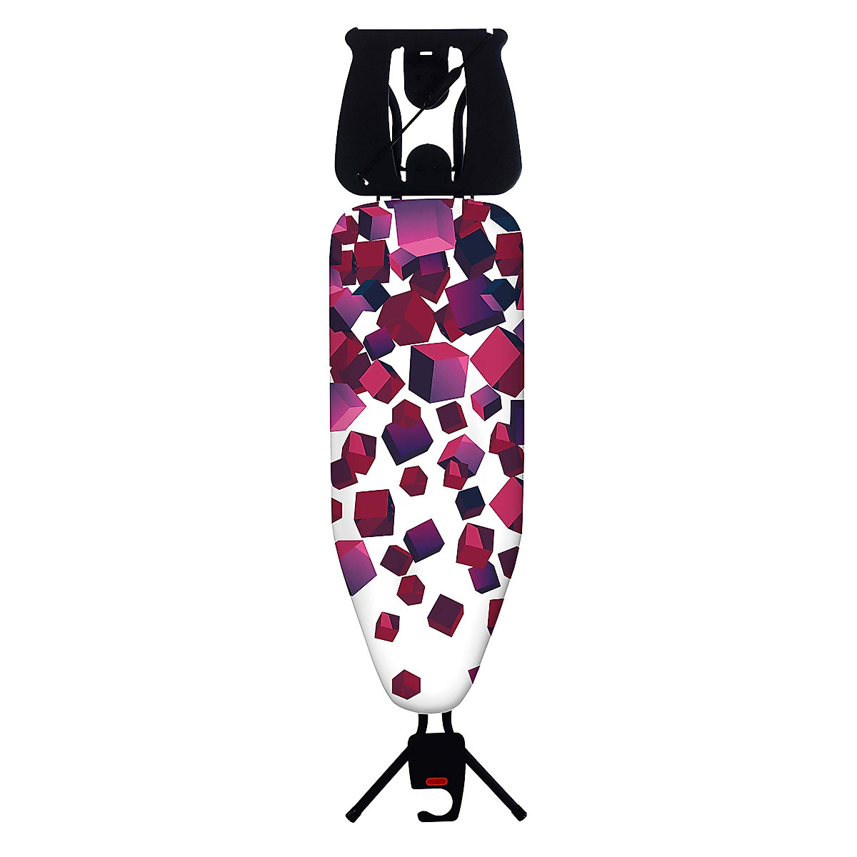 Mabel Home Ironing Board Made in Europe, Adjustable Height, Deluxe, 4-Leg, + Extra Cover, Easy Storage, 3 Different Model & Sizes (Space Saver (36" x 13"))