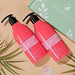 16.9 Fl Oz Keratin Conditioner, Nourishing & Moisturizing Formula for Damaged and Dry Hair, Extra Strength Hydrate & Repair for Color Treated Hair, Anti Frizz, Free of Sulfate, Parabens and Gluten