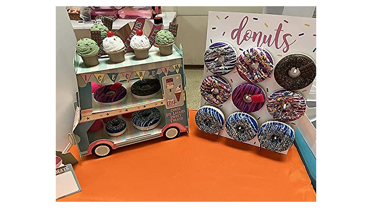 3 Tier Van Cake Stand,Ice Cream Truck Cart Decorations,Ice Cream Baby ...