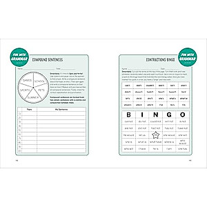 The English Grammar Workbook for Grades 3, 4, and 5: 140+ Simple Exercises to Improve Grammar, Punctuation and Word Usage (English Grammar Workbooks)
