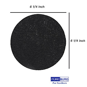 PUREBURG ECO 5 Odor Absorbing Carbon Refills Pack Compatible with Vitamix FoodCycler Model : ECO 5, Collecton Lid Filter Carbon Filters