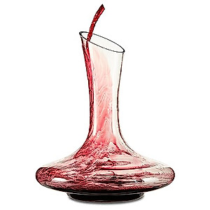 Le Portteus Wine Decanter With Stopper And Cleaning Beads, Hand Blown Glass, Crystal Decanter Wine Carafe And Aerator, Perfect Wine Gifts For Wine Lovers And Newlyweds