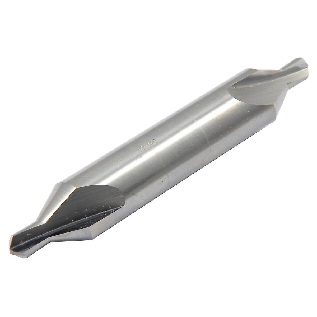 HHIP 5000-2047 60 Degree High Speed Steel Combined Drill and Countersink, 3/64" Drill Diameter, 1/8" Body Diameter, 1-1/4" OAL, #1