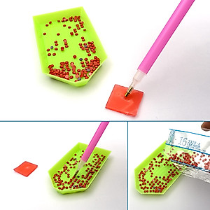 YOUYIDUN-5D DIY Diamond Art Kits,Magical Scenery Diamond Crystal Painting Kits Full Drill by Numbers,Diamond Rhinestone Cross Stitch Embroidery Painting for Kids Adults Gifts Home Wall Decorations-C