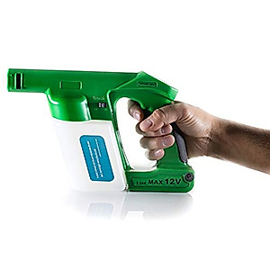 Intelligent Electrostatic Sprayer, 360 Cover ULV Atomizer, Cordless Sanitizer Sprayer with Adjustable Particle Size, Disinfectant Mini Fogger Machine for Touchless Sanitization, Plant Water Mister