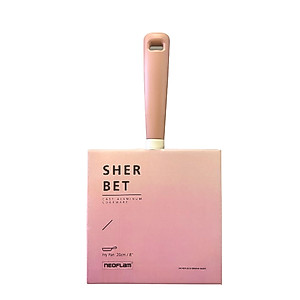 Neoflam Kitchen Nonstick 8-Inch Stir Frying Pan with Soft Touch Handle, Healthy Cooking Ceramic Coating Skillet, Induction Compatible Cookware, Flat Bottom Egg Omelet Pan, Made in Korea (20cm)