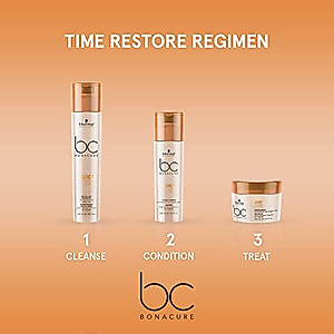 Schwarzkopf BC Bonacure Time Restore Conditioner, Clear, 33.81 Fl Oz