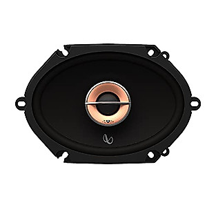 Infinity 6” x 8” Two-Way car Audio Multi-Element Speaker/No Grill, Black, (INFSPKKA683XFAM)